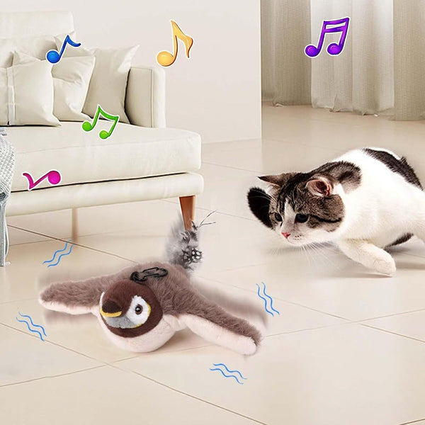 Interactive Flapping Bird Cat Toy – nextdealshop.co.uk