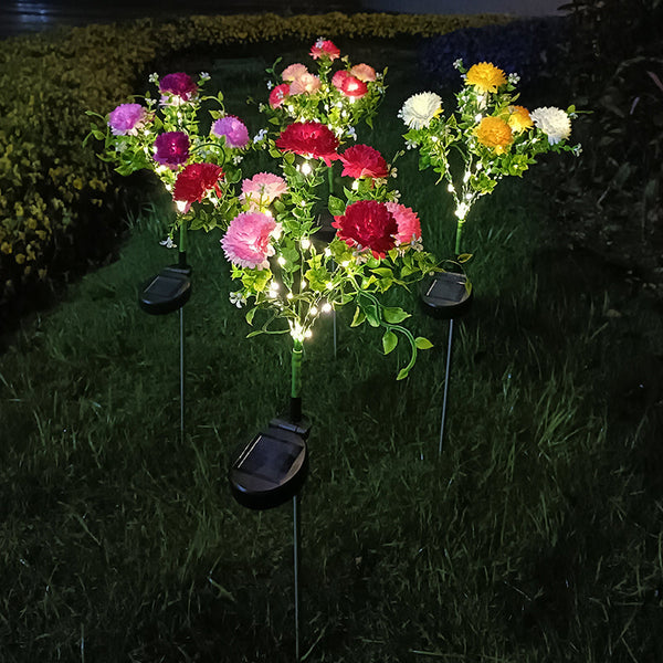 Solar Powered Lilac Flower Stake Light – nextdealshop.co.uk