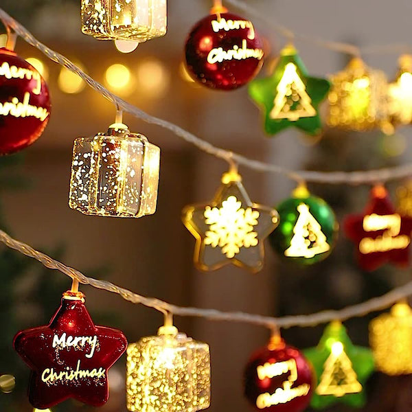 Sparkling Christmas Ornament String Light – nextdealshop.co.uk