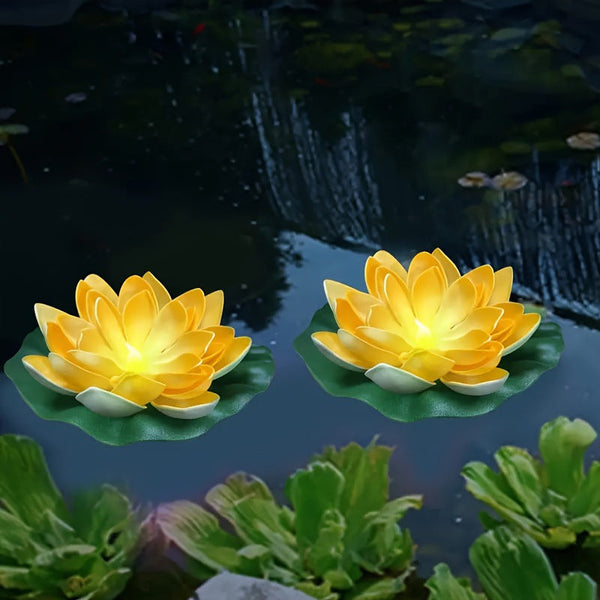 Solar Powered Floating Lotus Flower Light – nextdealshop.co.uk