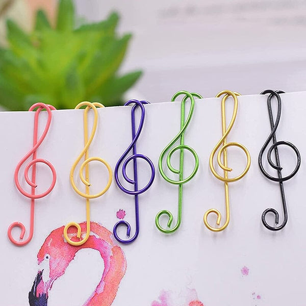 50 Pcs - Music Theme Paper Clips – nextdealshop.co.uk