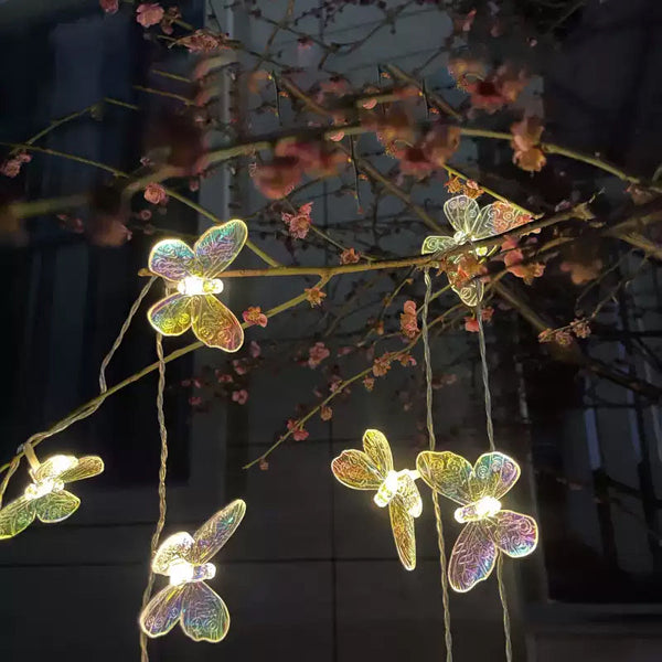 9.84 ft 20 LEDs Iridescent Butterfly String Light – nextdealshop.co.uk