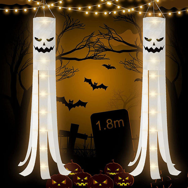Halloween LED Ghost Windsock Decoration – nextdealshop.co.uk
