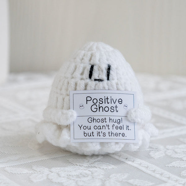 Handmade Crochet Positive Ghost – nextdealshop.co.uk