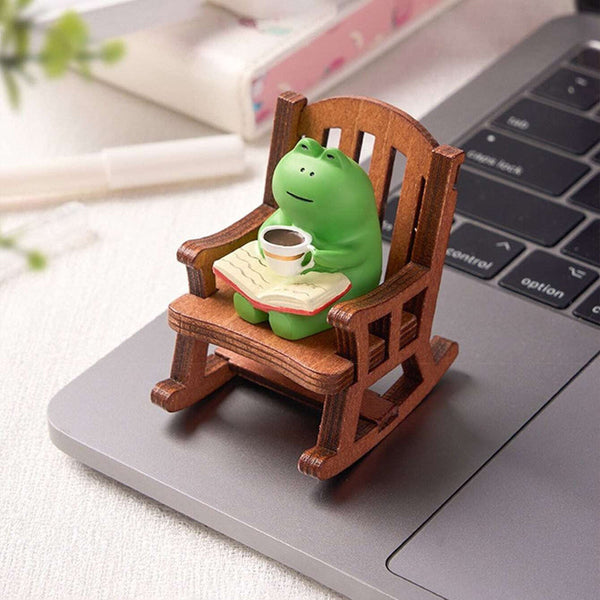 Miniature Frog & Rocking Chair Ornament – nextdealshop.co.uk