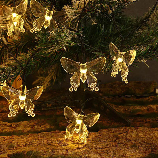 Solar Powered LED Butterfly String Lights – nextdealshop.co.uk