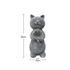 Solar Powered Cat Statue with Crack Glass Ball – nextdealshop.co.uk