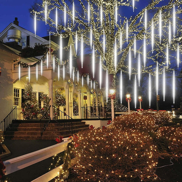 White Meteor Shower LED Rain Light – nextdealshop.co.uk