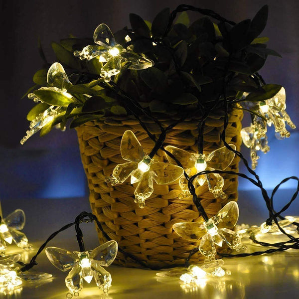Solar Powered LED Butterfly String Lights – nextdealshop.co.uk