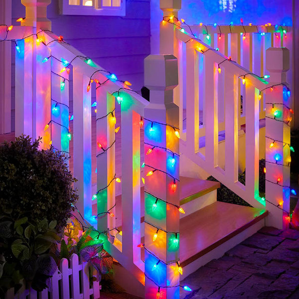 Multicolor Solar Powered LED Strawberry String Lights – nextdealshop.co.uk