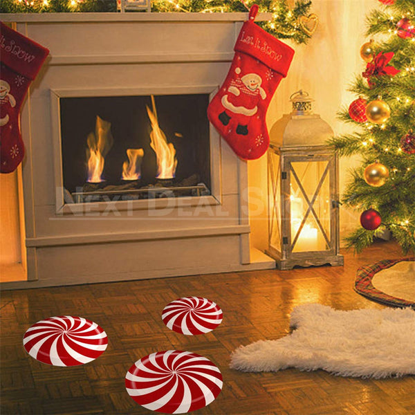 12 Pcs - Peppermint Candy Floor Sticker Set – nextdealshop.co.uk
