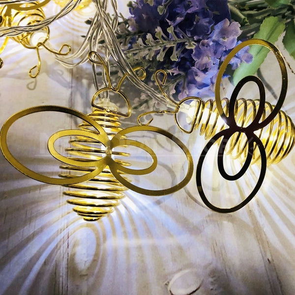 5.24ft Metal Bee String Light – nextdealshop.co.uk