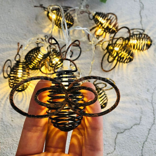 5.24ft Metal Bee String Light – nextdealshop.co.uk