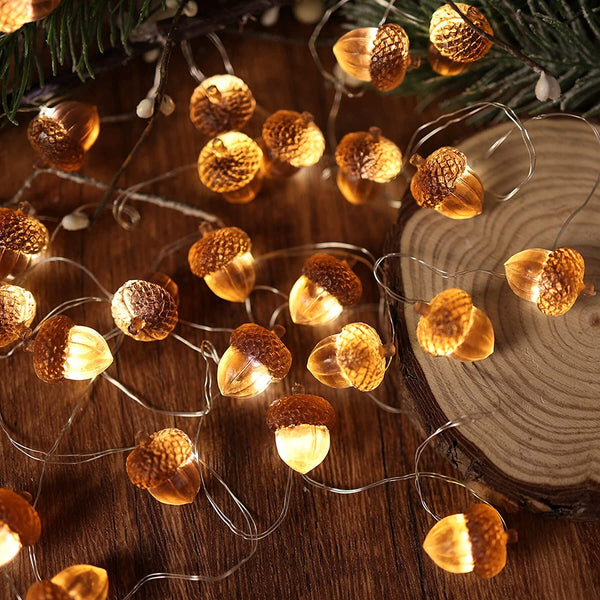 9.84 ft 30 LEDs Acorn String Lights – nextdealshop.co.uk