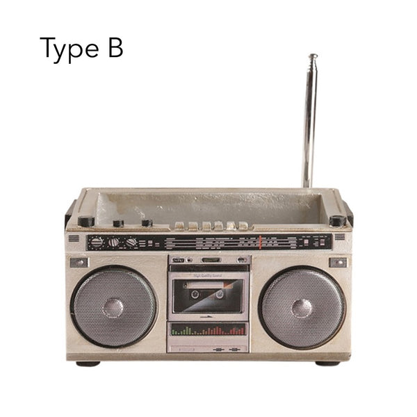 Retro Radio Flower Pot – nextdealshop.co.uk