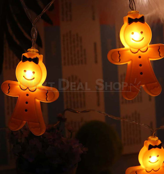 Christmas Led Gingerbread String Light – nextdealshop.co.uk