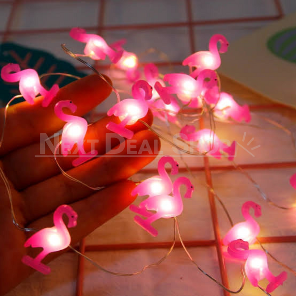 Decorative Flamingo LED String Light – nextdealshop.co.uk