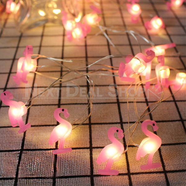 Decorative Flamingo LED String Light – nextdealshop.co.uk