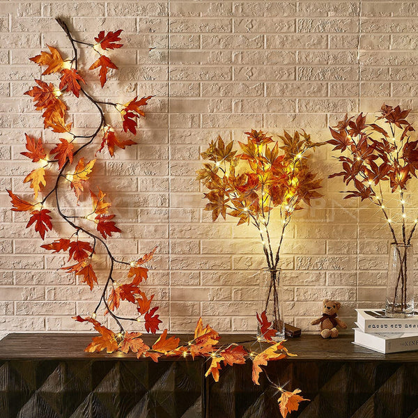 LED Maple Leaf Garland Light – nextdealshop.co.uk