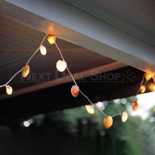 Scallop Seashell LED String Light – nextdealshop.co.uk