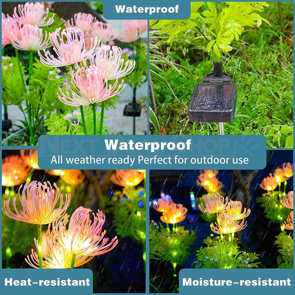 Solar Powered Flower Garden Stake Light – nextdealshop.co.uk