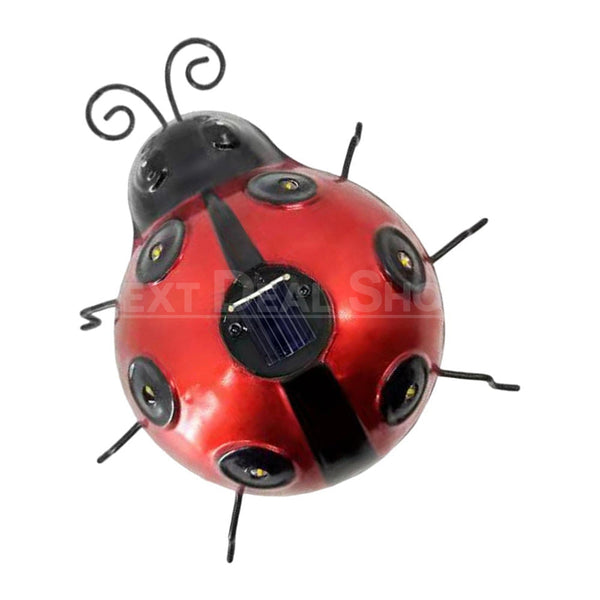 Solar Powered Metal Ladybug Light – nextdealshop.co.uk