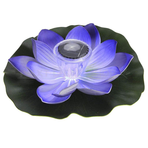 Solar Powered Zen Garden Water Lily Floating light – nextdealshop.co.uk