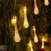 Solar-Powered Raindrop String Lights – nextdealshop.co.uk