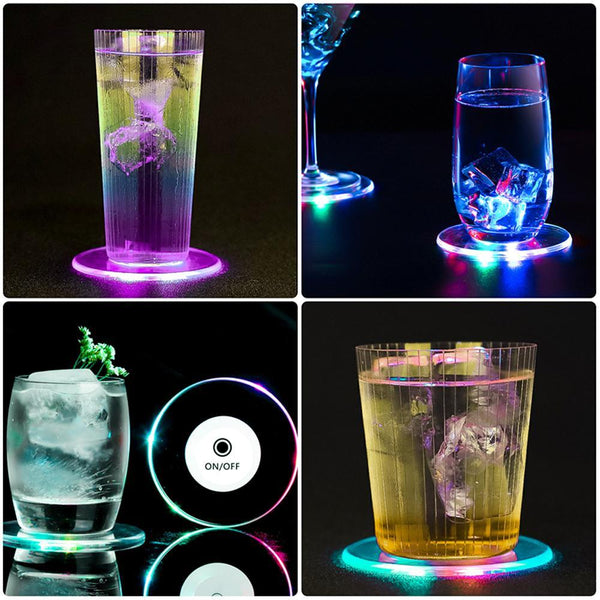 Transparent LED Light Coaster – nextdealshop.co.uk